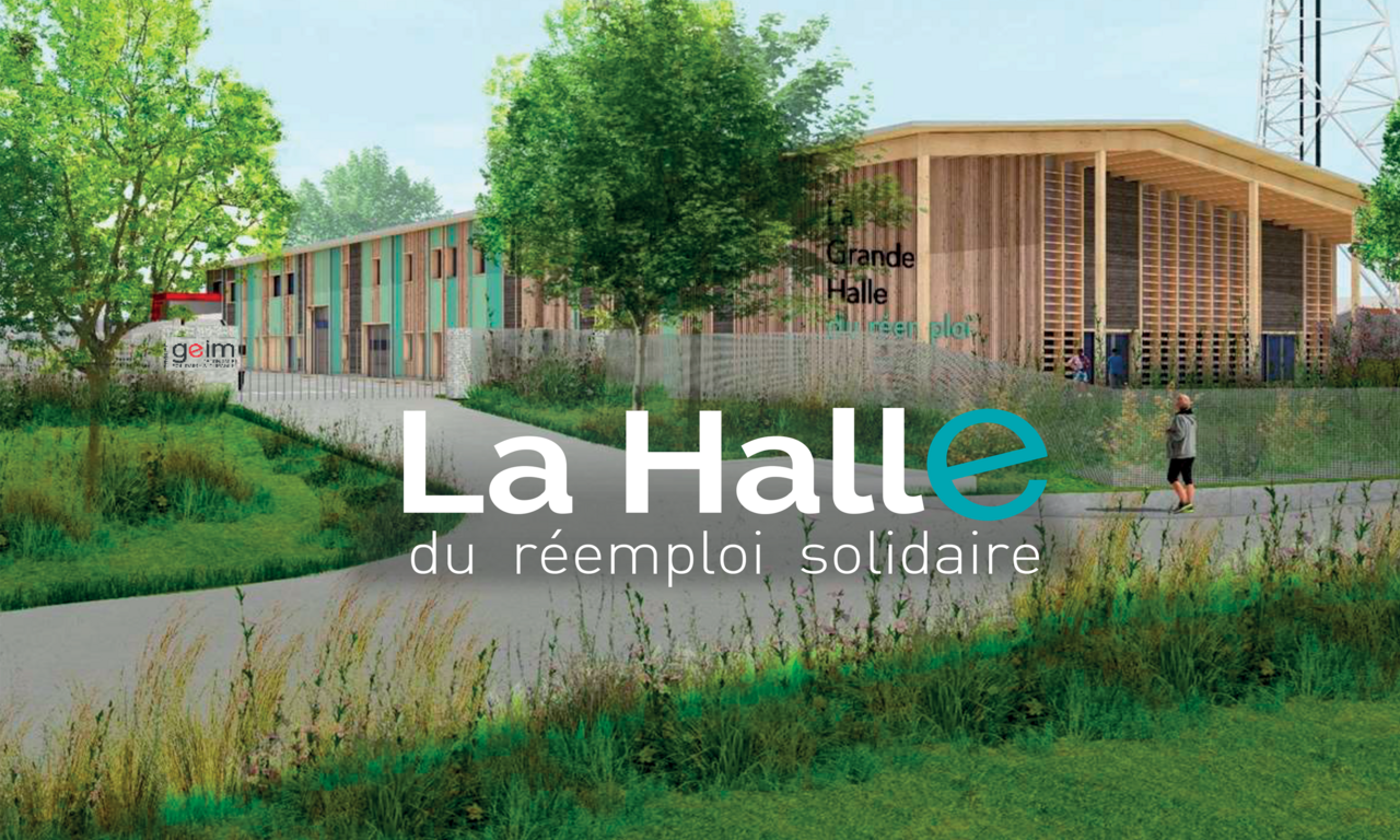 Halle du réemploi solidaire, un chantier exemplaire - Ville de Rillieux ...